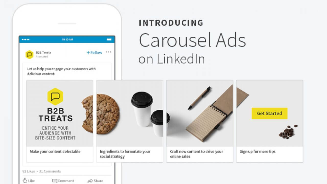 Anuncios de carrusel de LinkedIn - Todo lo que debes saber